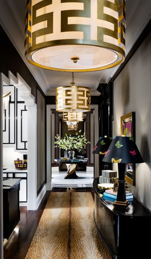 Gold Interiors | Lori Morris Design | Luxury spaces in dazzling gold