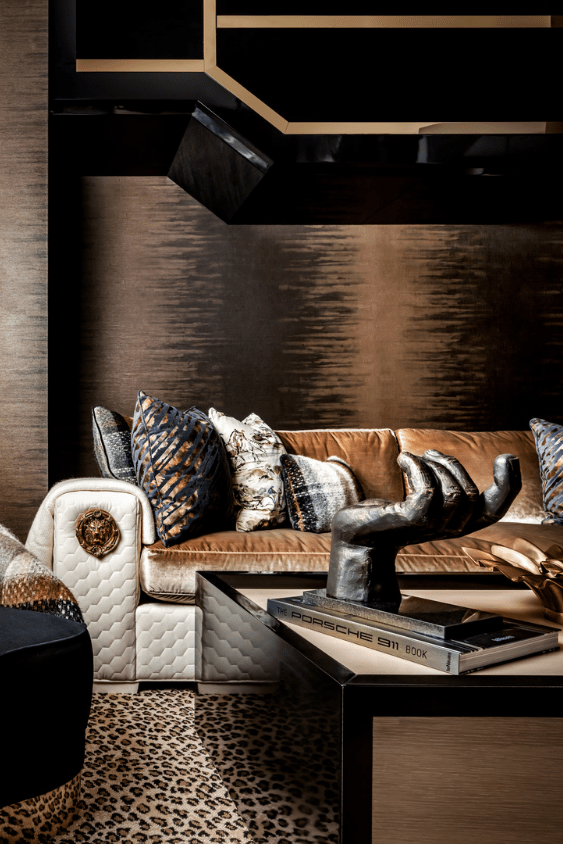 Gold Interiors | Lori Morris Design | Luxury spaces in dazzling gold