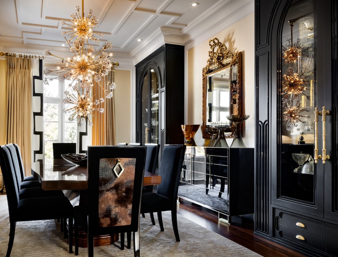 Gold Interiors | Lori Morris Design | Luxury spaces in dazzling gold