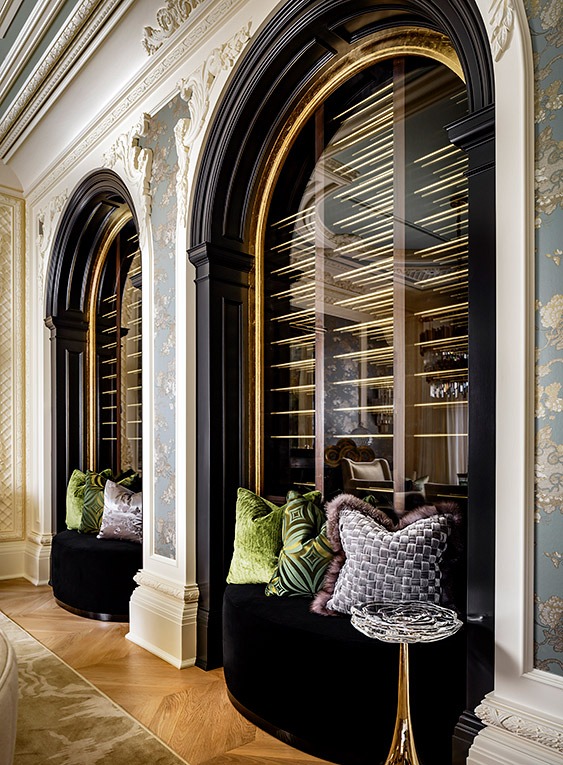 Gold Interiors | Lori Morris Design | Luxury spaces in dazzling gold