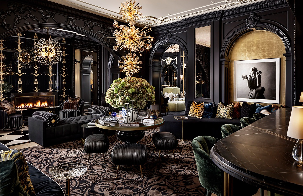 Gold Interiors | Lori Morris Design | Luxury spaces in dazzling gold