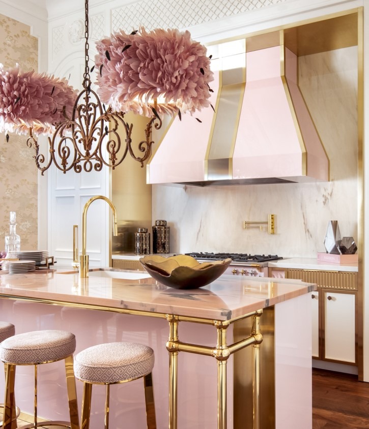 Pretty in Pink Interiors | Lori Morris Design | US & Canada