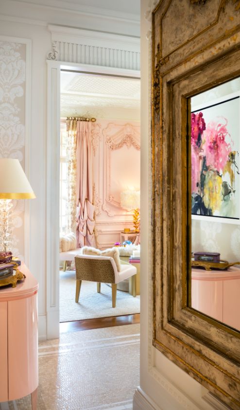 Pretty in Pink Interiors | Lori Morris Design | US & Canada